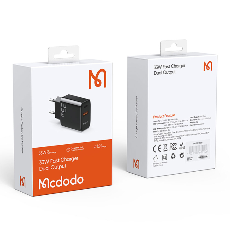 آداپتور شارژر Mcdodo 33W موبوادیشن